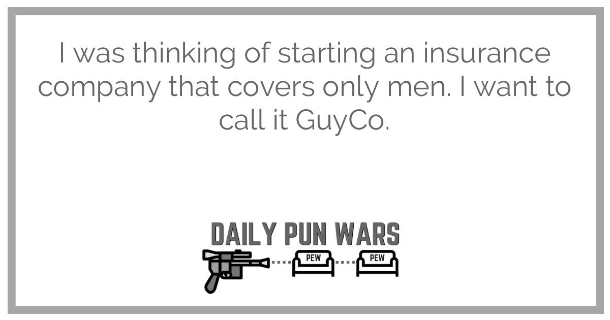 Work Puns - Day 352 Adam - Daily Pun Wars